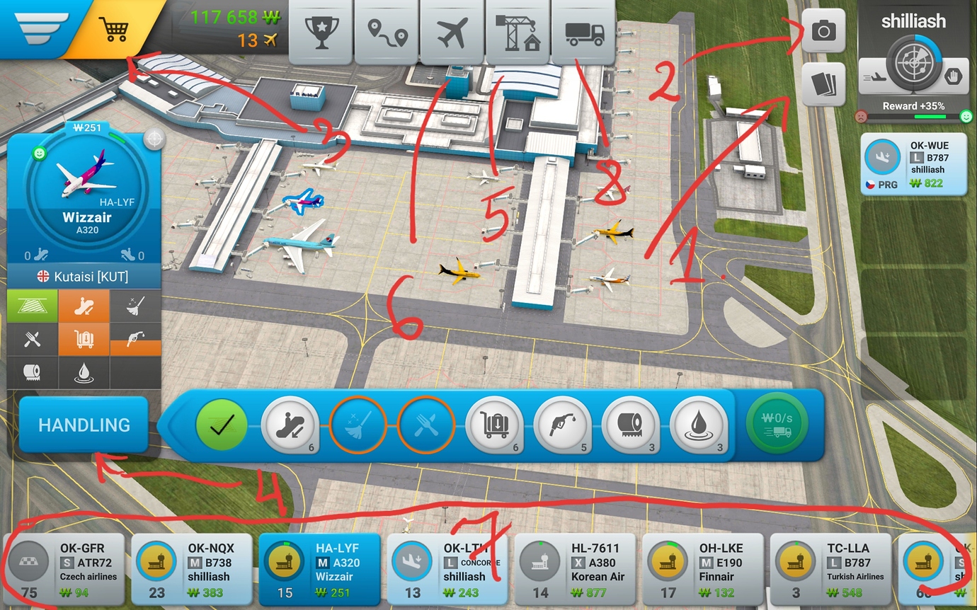 WoA - user interface (guide) & basic game informations - General ...
