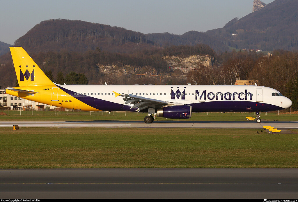MON / A321 - Monarch (Final livery) - Livery - World of Airports forum