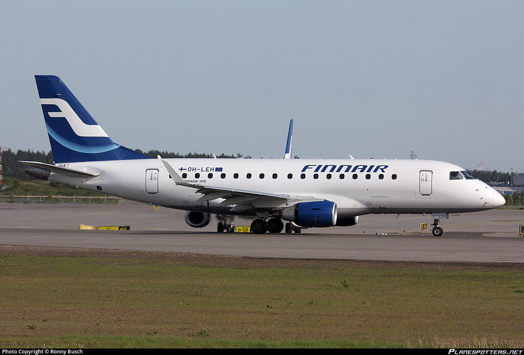 FIN / E170 - Finnair (Old Colours 2000-2010 livery) - Livery ...