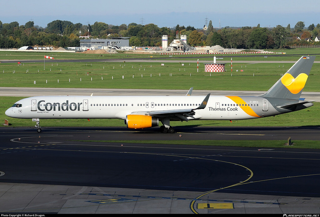 CFG / B753 - Condor (Thomas Cook Condor Grey Sunny Heart livery ...