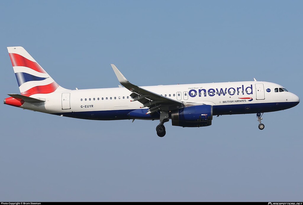 BAW / A320 - British Airways (Oneworld livery) - Livery Suggestions ...