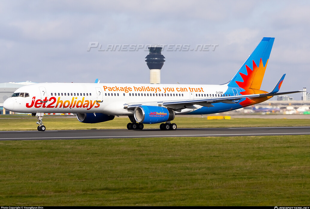 EXS / B752 - Jet2 (Jet2holidays livery) - Livery - World of Airports forum