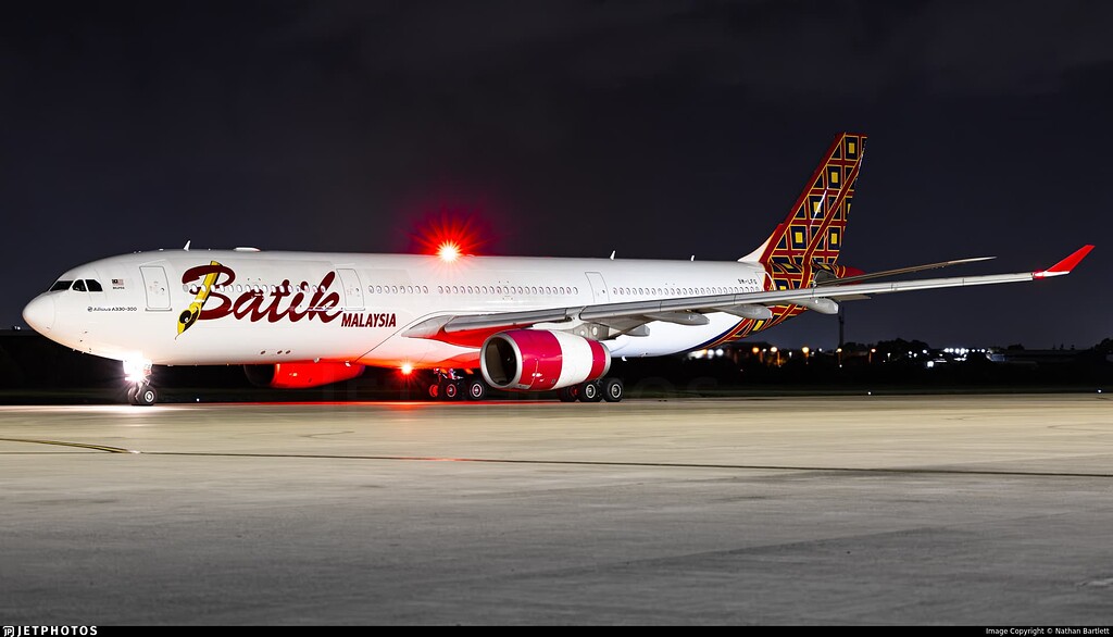 MXD / A333 - Batik Air Malaysia - Livery - World of Airports forum