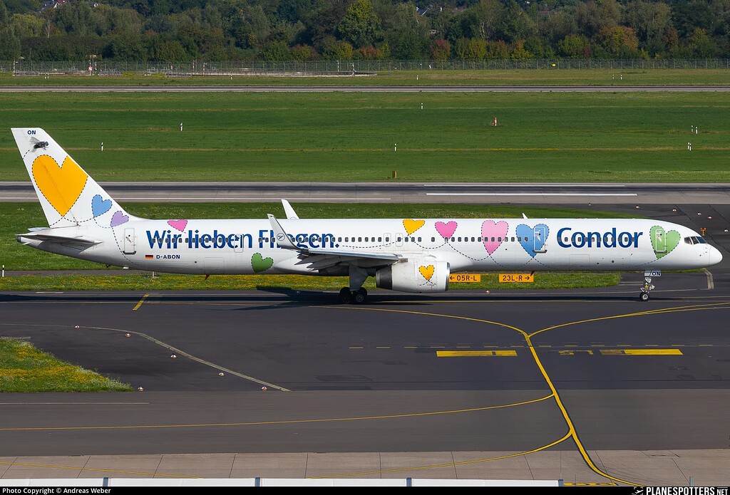 CFG / B753 - Condor (50th Anniversary - Wir lieben Fliegen livery ...