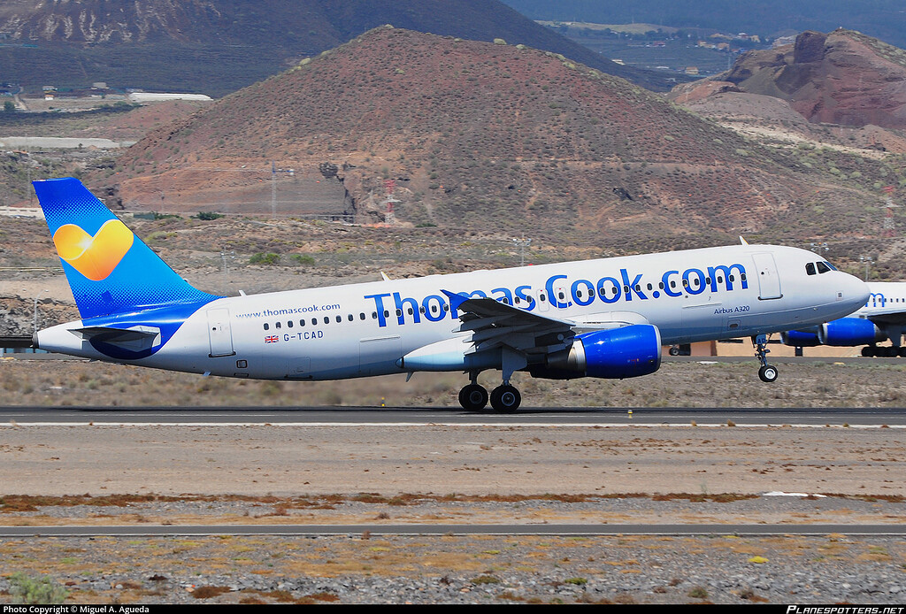 TCX / A320 - Thomas Cook (Blue Heart livery) - Livery Suggestions ...