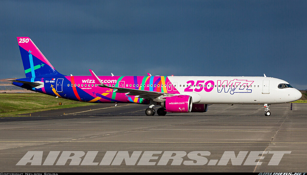 WZZ / A21NX - Wizz Air (250th Aircraft livery) - Livery Suggestions ...
