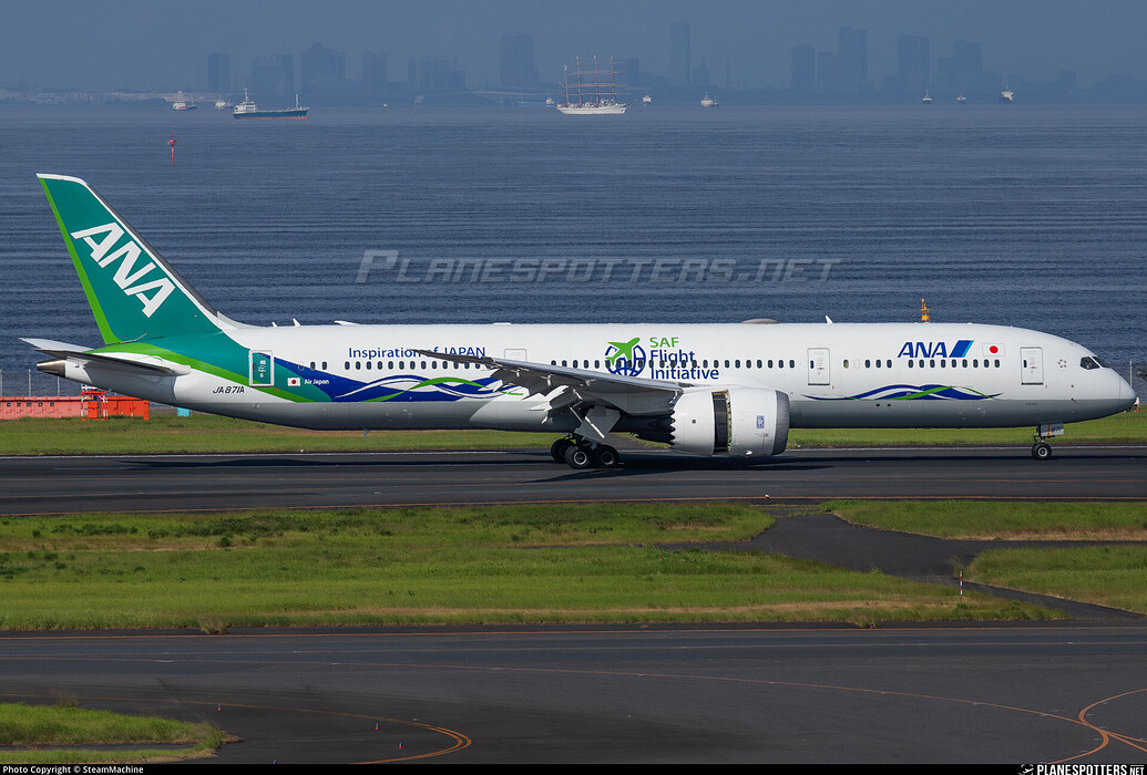 ANA / B789 - All Nippon Airways (ANA Future Promise livery) - Livery - World of Airports forum