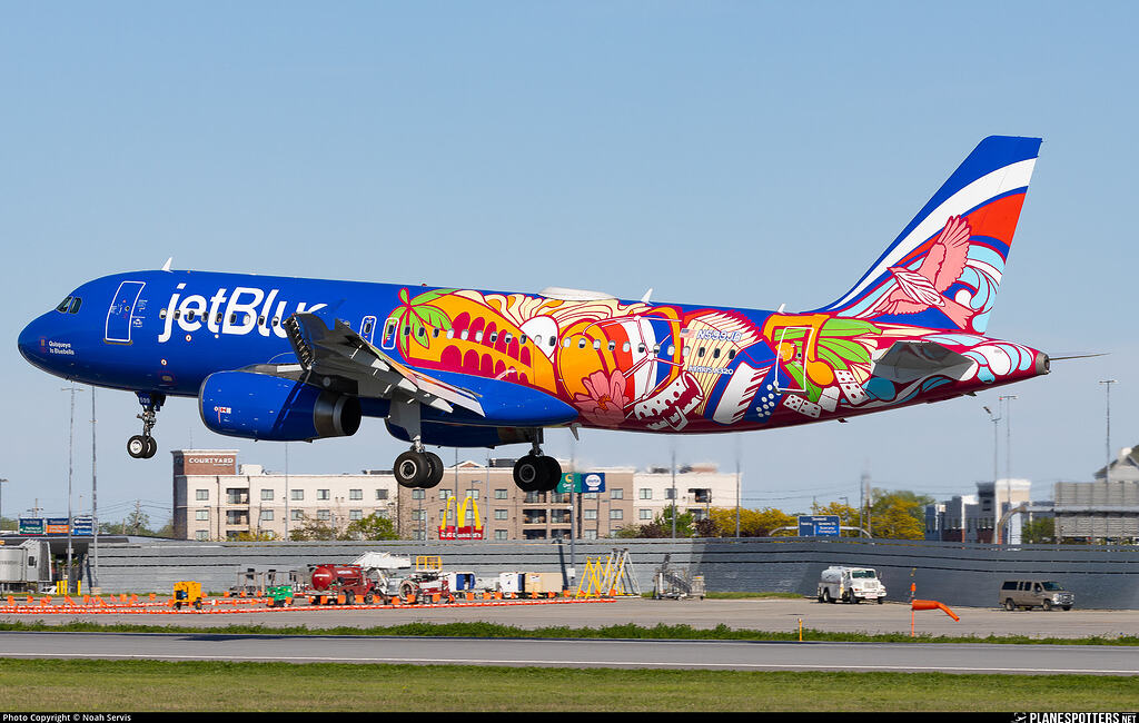 JBU / A320 - JetBlue (Dominican Republic / "Quisqueya la Bluebella ...