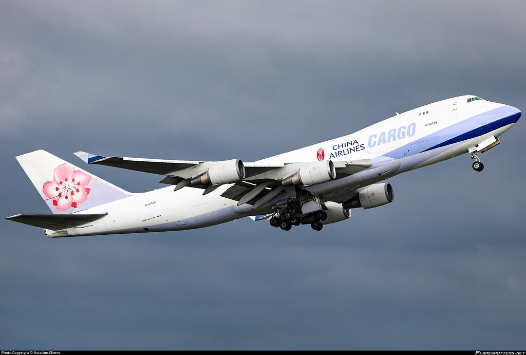 CAL / B744F - China Airlines Cargo - Livery - World of Airports forum