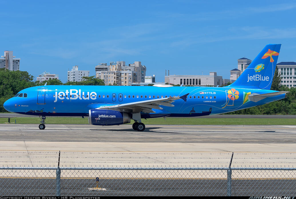 JBU / A320 - JetBlue (Puerto Rico livery) - Livery Suggestions ...