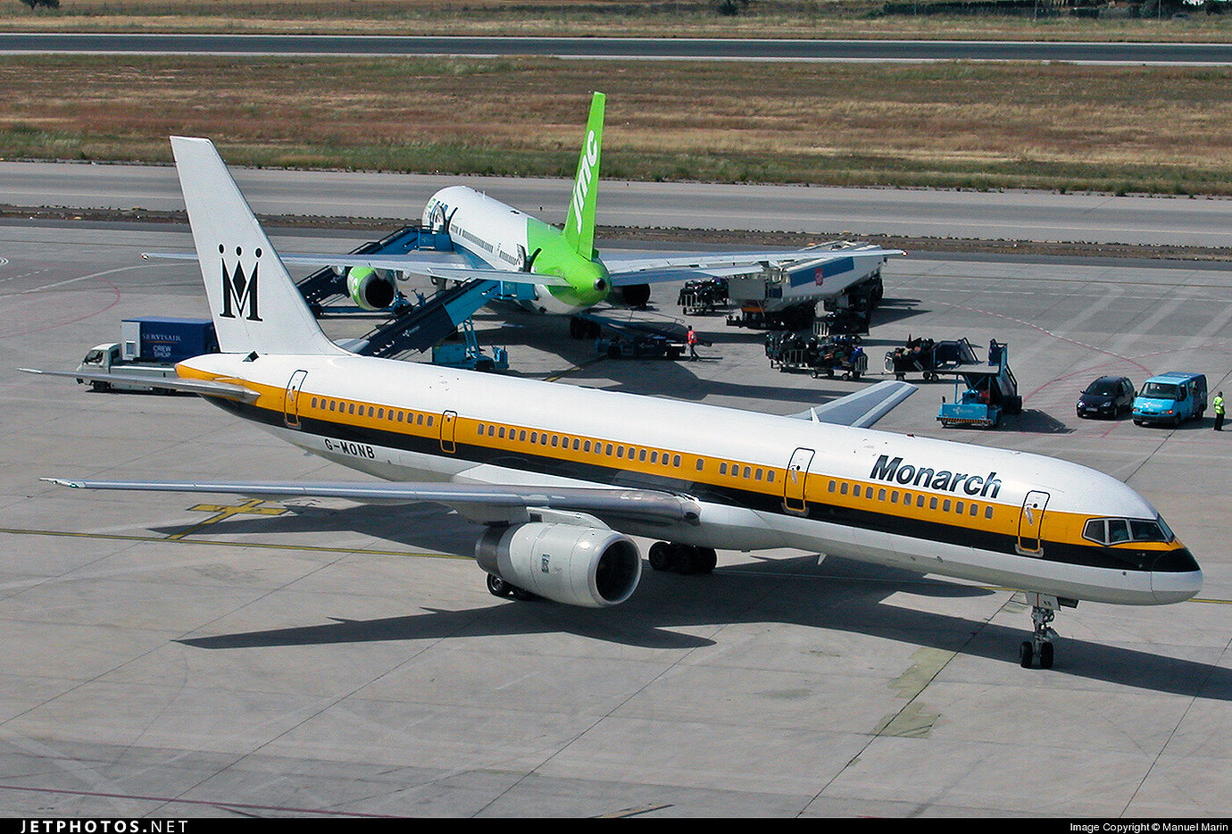 MON / B752 - Monarch (1990s livery) - Livery Suggestions - Flyboys ...