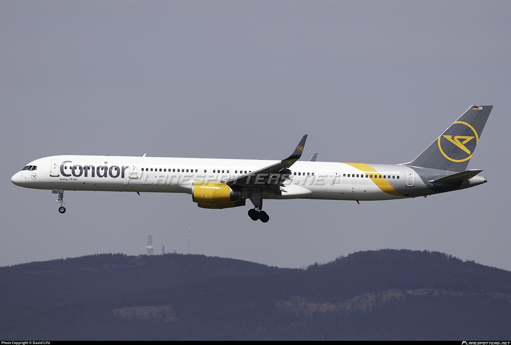 CFG / B753 - Condor (Old Colors livery) - Livery Suggestions - Flyboys ...