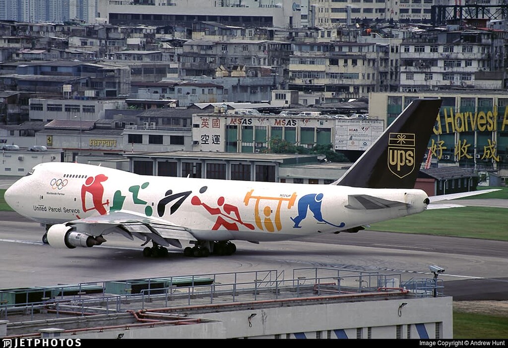 UPS / B742F - UPS (1996 Olympics livery) - Livery Suggestions - Flyboys ...