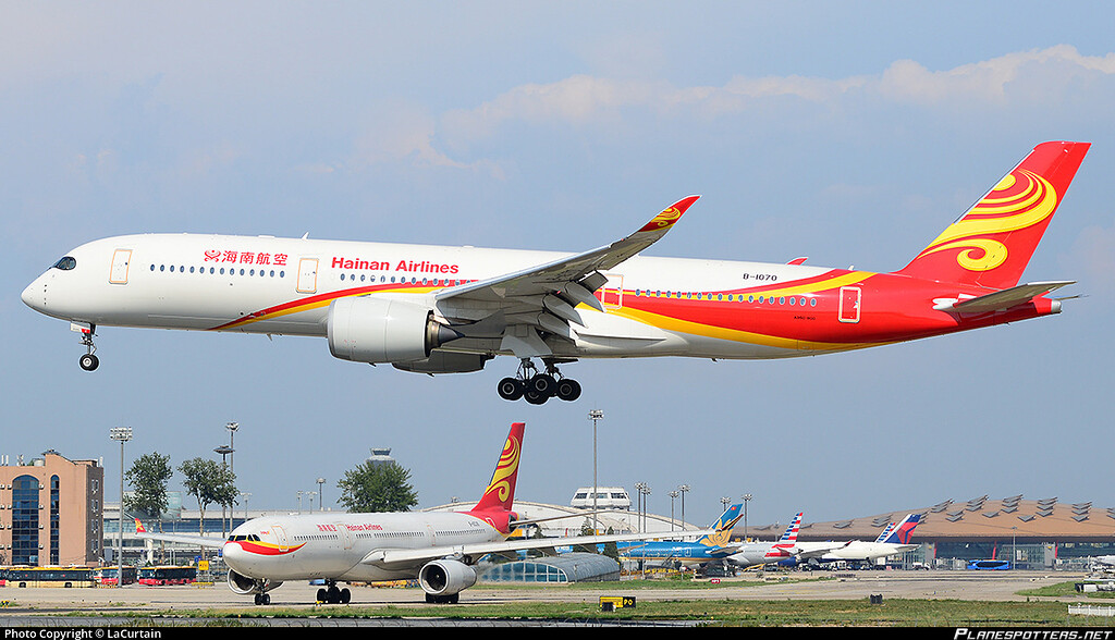 CHH / A359 - Hainan Airlines - Livery - World of Airports forum
