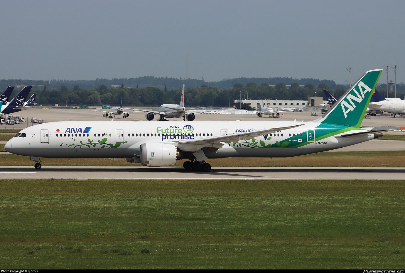 ANA / B789 - All Nippon Airways (ANA Future Promise livery) - Livery ...