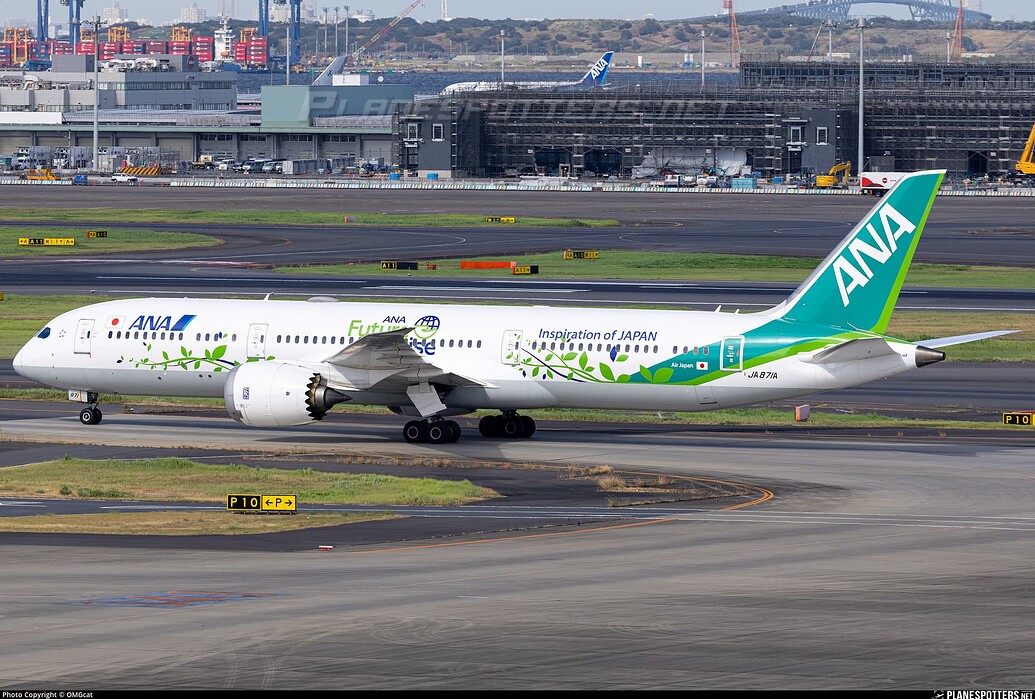 ANA / B789 - All Nippon Airways (ANA Future Promise livery) - Livery ...