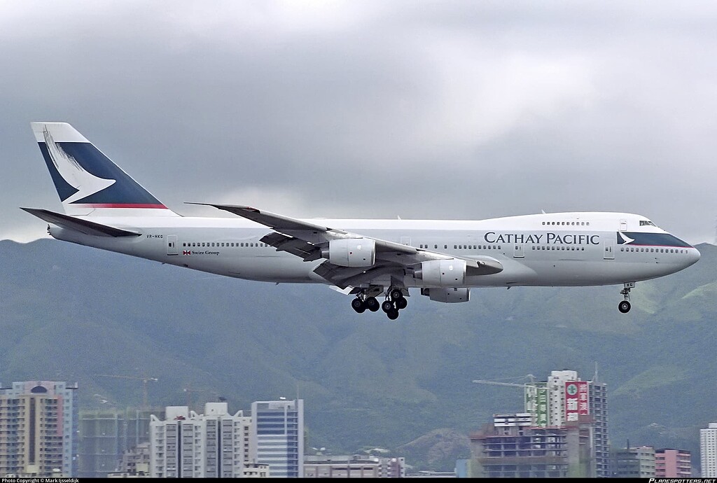 CPA / B742 - Cathay Pacific (Old Colors livery) - Livery - World of ...