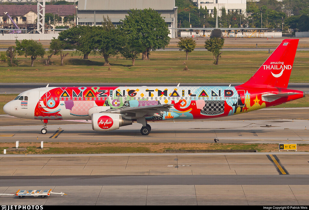 AIQ / A320 - Thai AirAsia (Amazing Thailand livery) - Livery ...