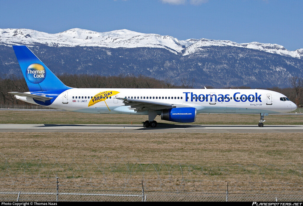 TCX / B752 - Thomas Cook (Vote for a Free Day livery) - Livery ...