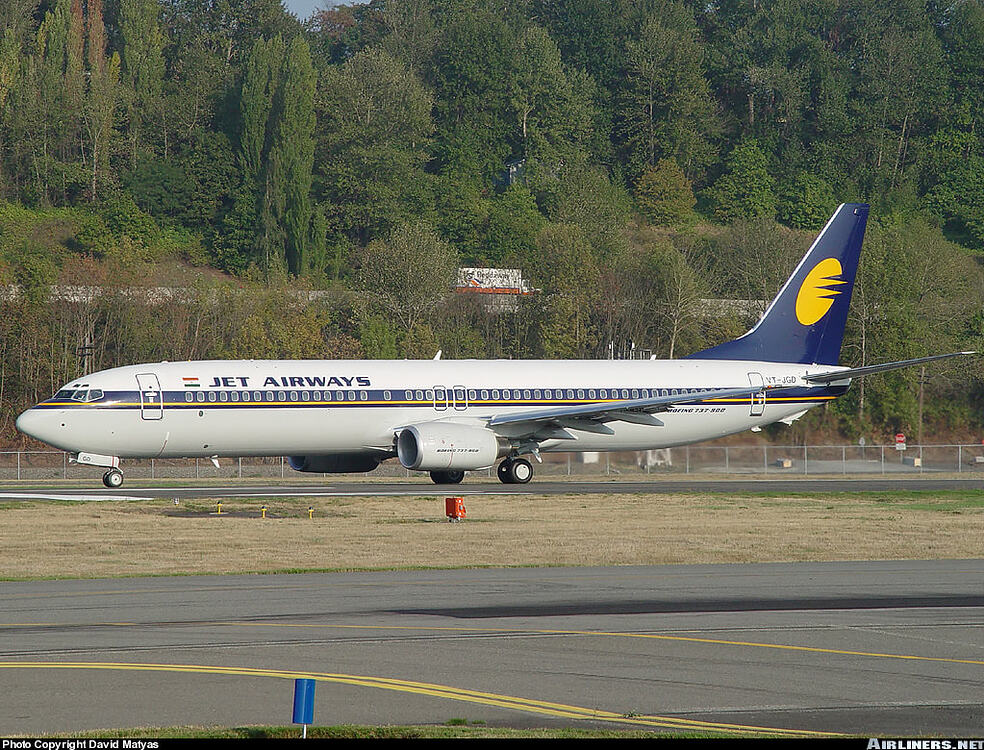 JAI / B739 - Jet Airways (Retro livery) - Livery Suggestions - Flyboys ...