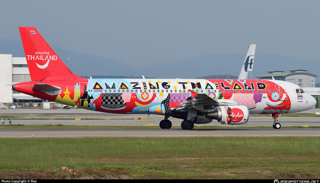 AIQ / A320 - Thai AirAsia (Amazing Thailand livery) - Livery ...