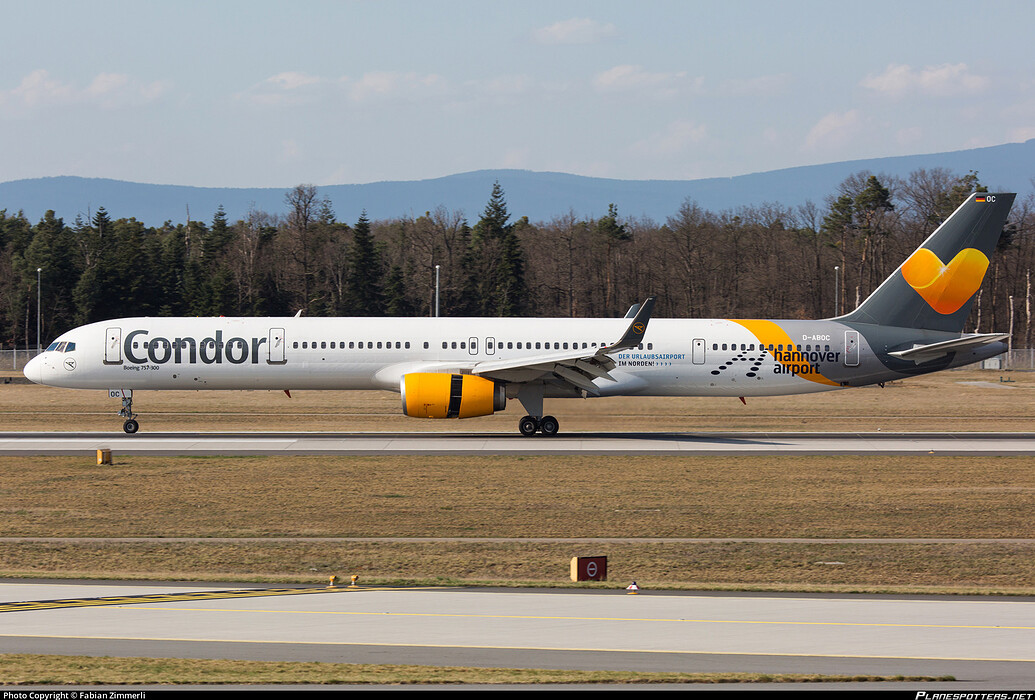 CFG / B753 - Condor (Hannover Airport livery) - Livery Suggestions ...