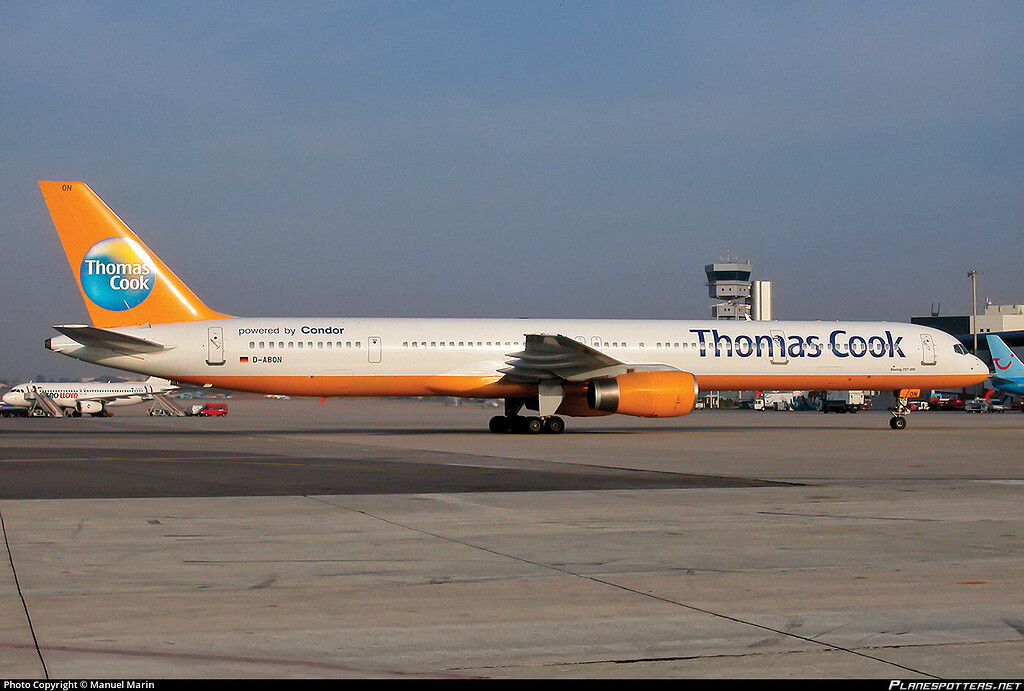 CFG / B753 - Condor (Thomas Cook Orange livery) - Livery Suggestions ...