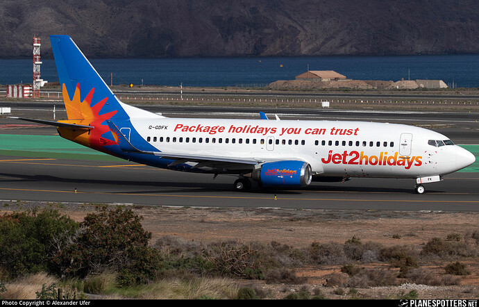EXS / B733 - Jet2 (Jet2Holidays Livery) - Livery - World of Airports forum