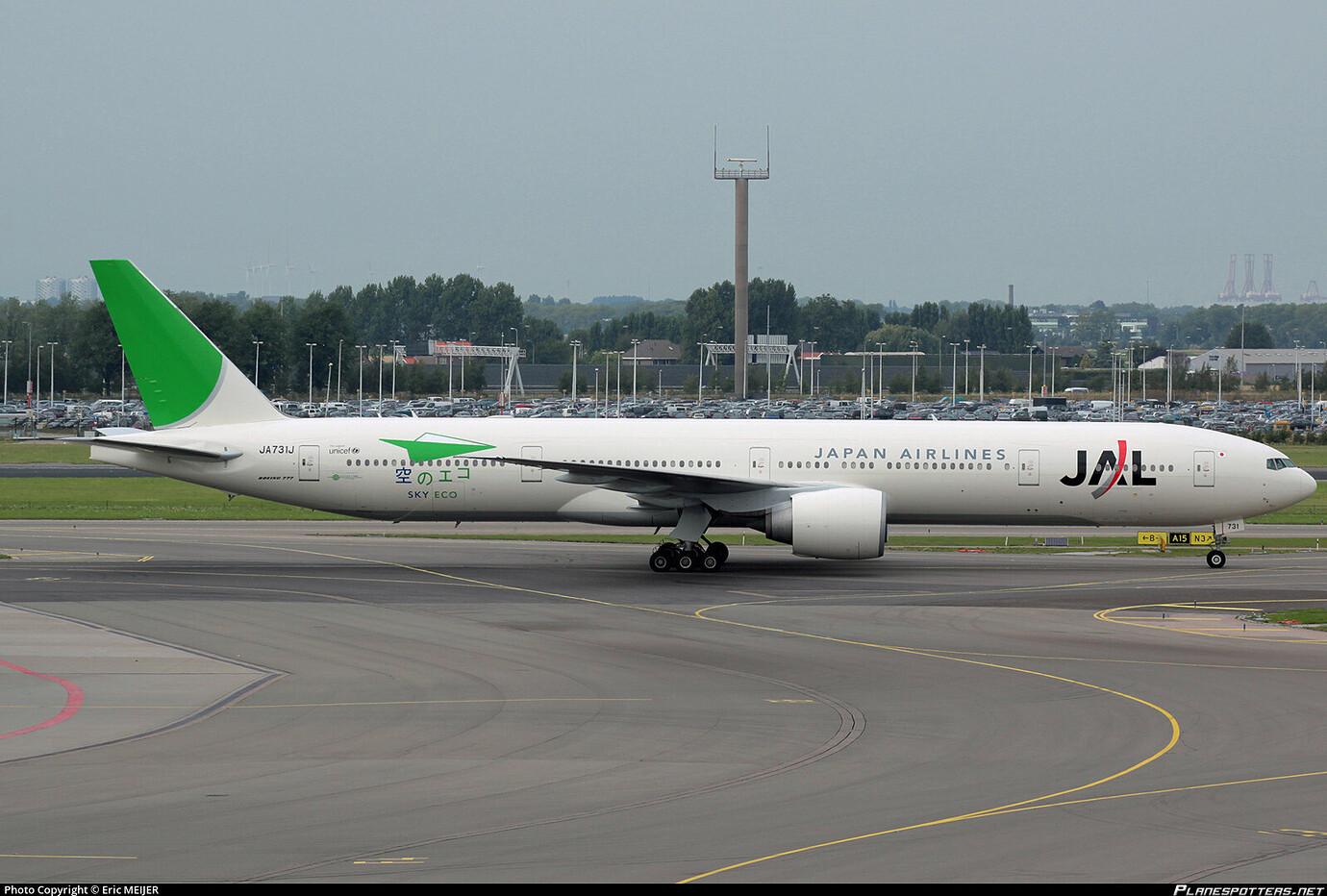 JAL / B77W - Japan Airlines (SKY ECO livery) - Livery - World of ...