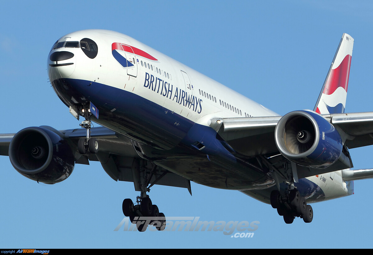 BAW / B772 - British Airways (Panda livery 2013） - Livery - World of ...