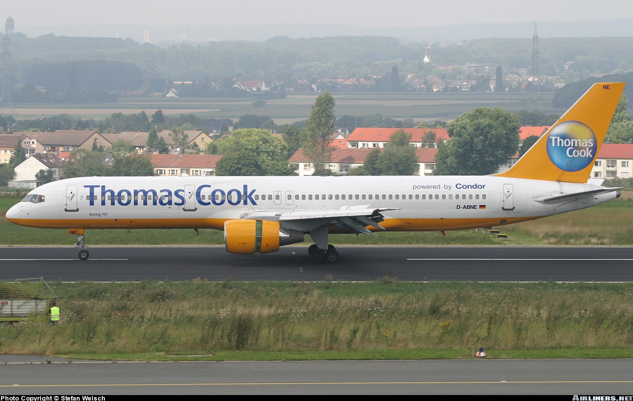 CFG / B752 - Condor (Yellow Condor/Thomas Cook livery) - Livery ...