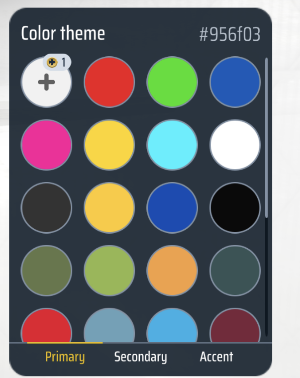 [UI] – Improvements for the Livery Color Selector for Fleet Planes ...