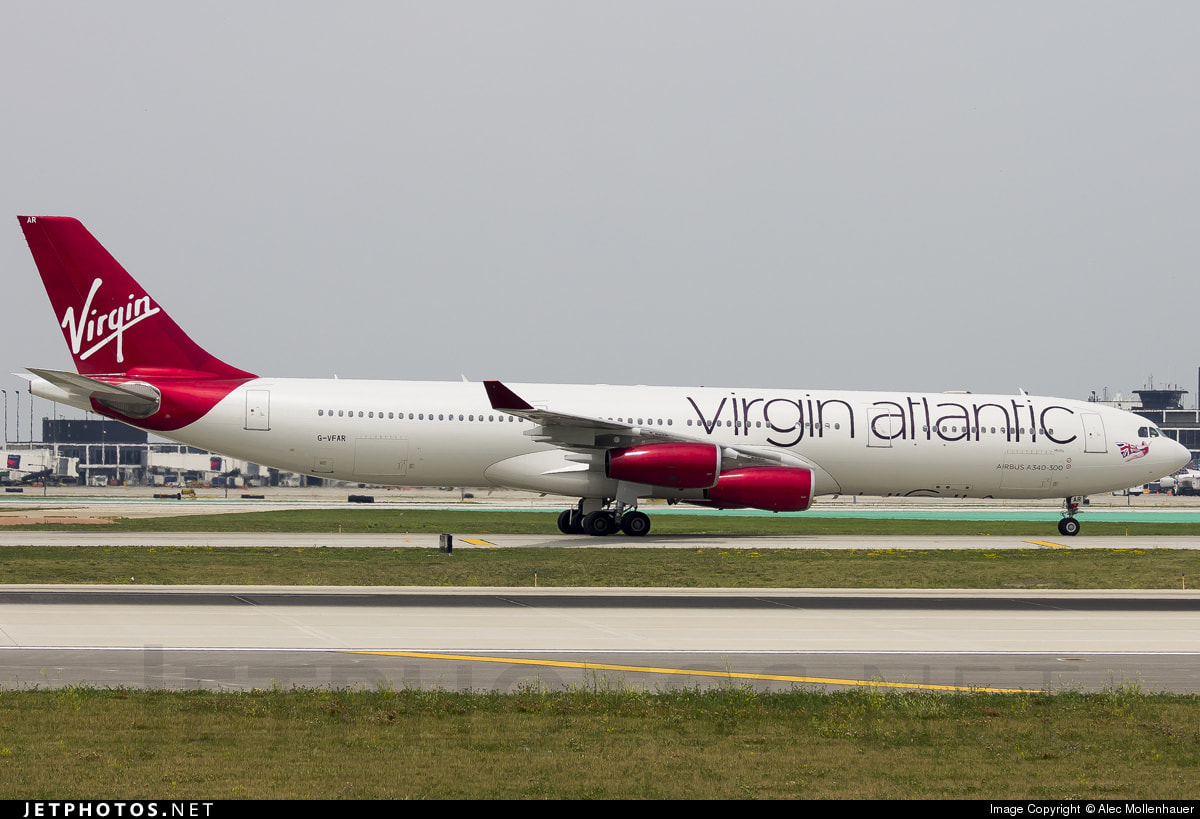 Virgin Atlantic - Tail logos (B744, A339, A332, A333, A343, A346 ...
