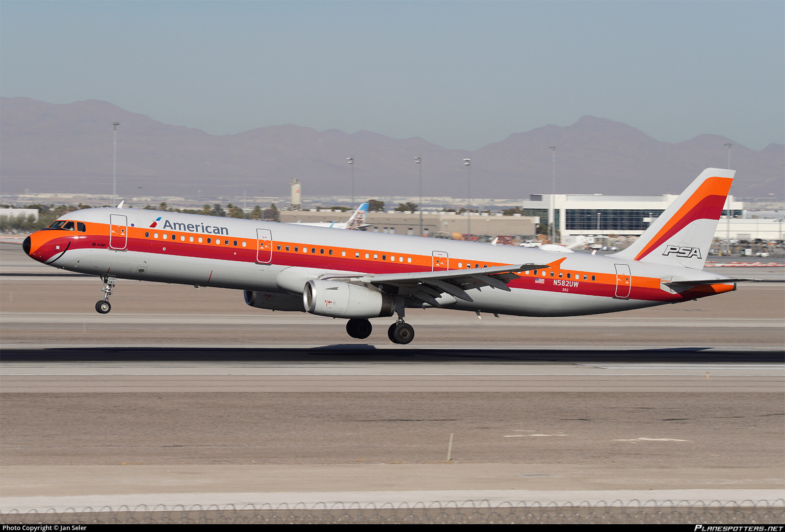 AAL / A321 - American Airlines (PSA Heritage livery) - Livery - World ...