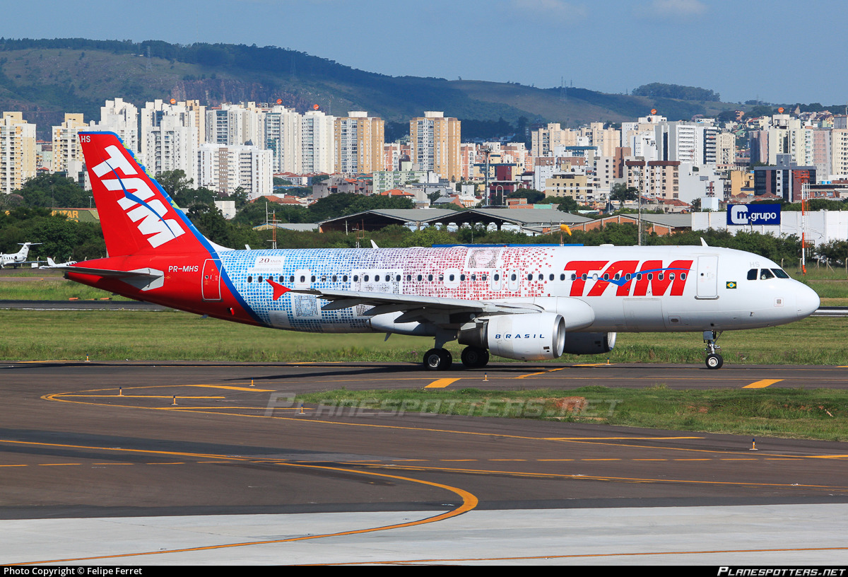 TAM / A320 - LATAM Airlines Brazil (TAM Linhas Aéreas 20th Anniversary ...