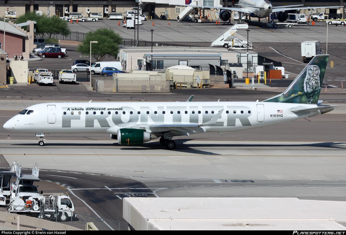 FFT / E190 - Frontier Airlines (Old livery) - Livery Suggestions ...