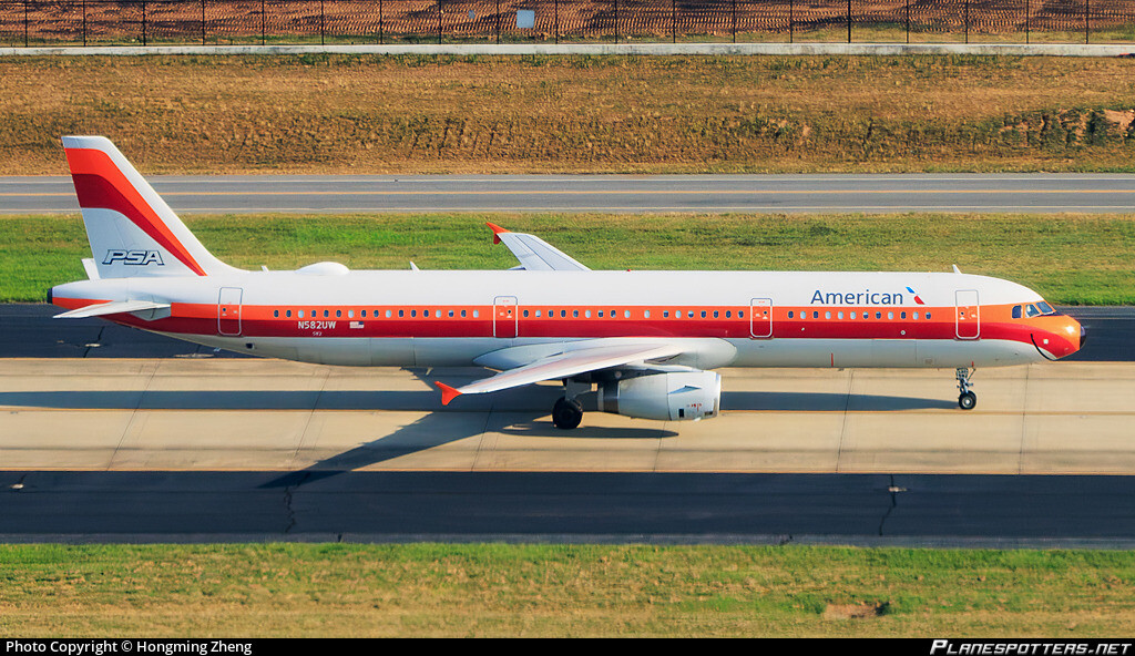 AAL / A321 - American Airlines (PSA Heritage livery) - Livery - World ...