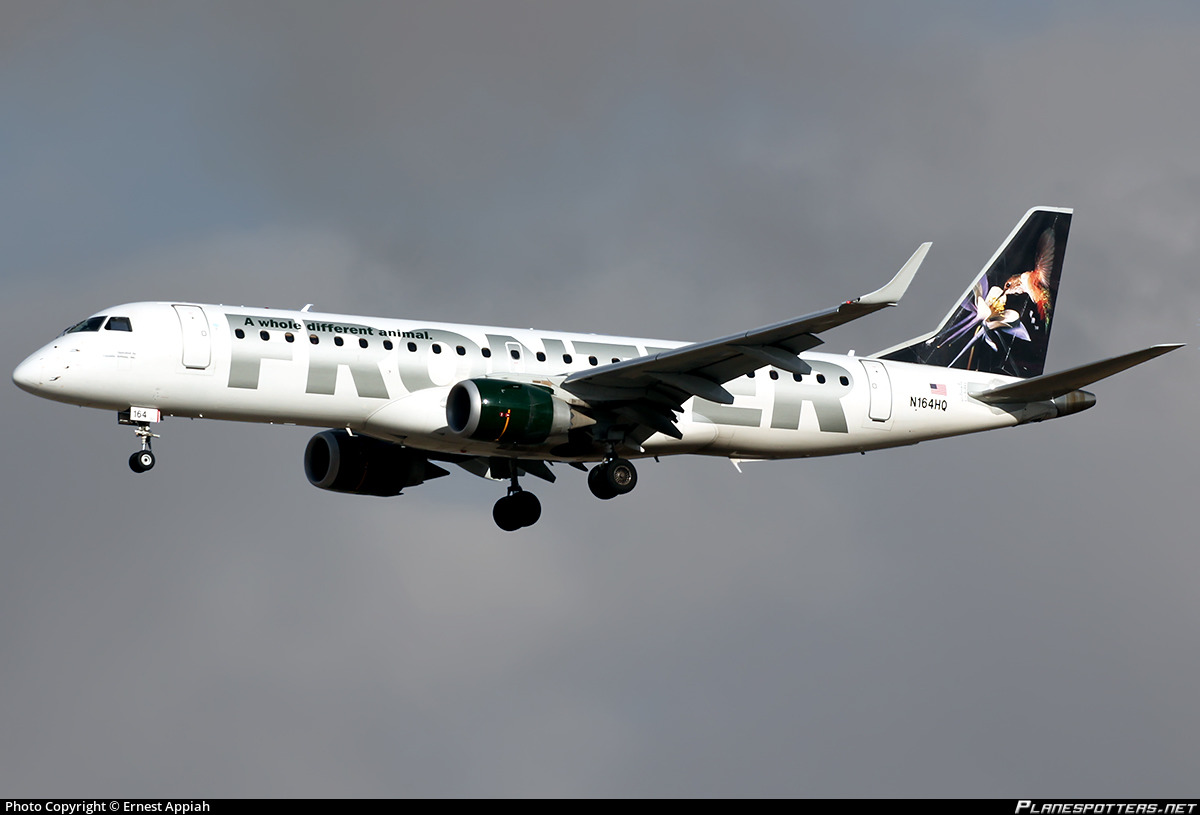 FFT / E190 - Frontier Airlines (Old livery) - Livery Suggestions ...