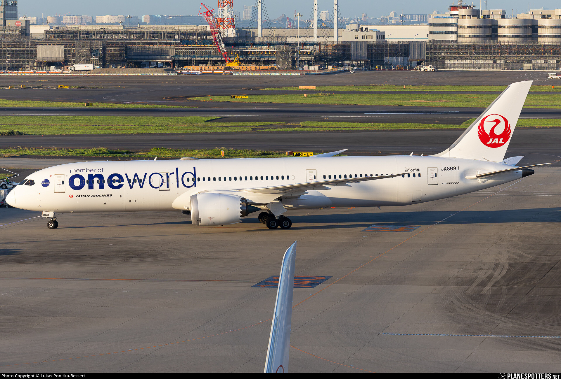 JAL / B789 - Japan Airlines (Oneworld livery) - Livery - World of ...