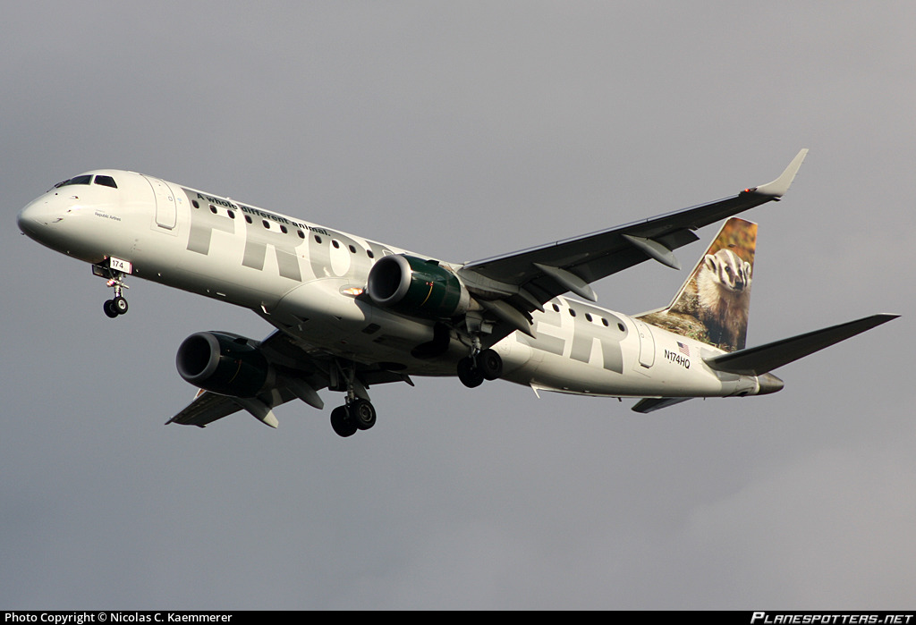 FFT / E190 - Frontier Airlines (Old livery) - Livery Suggestions ...