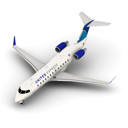 CRJ2 United New - Class B Aircraft - Flyboys.Games forum